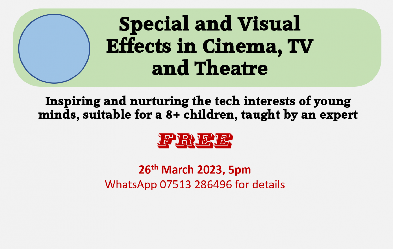 SFX – Special Effects in Cinema, TV and Theatre – Oplong Education